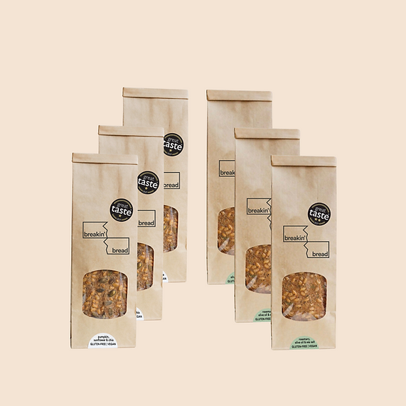 Breakin'Bread - Mixed Pack of Swedish-style Crispbreads | Farmfetch