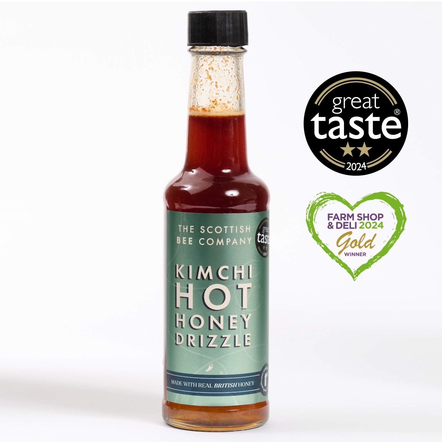 The Scottish Bee Company - Kimchi Hot Honey Drizzle | Farmfetch